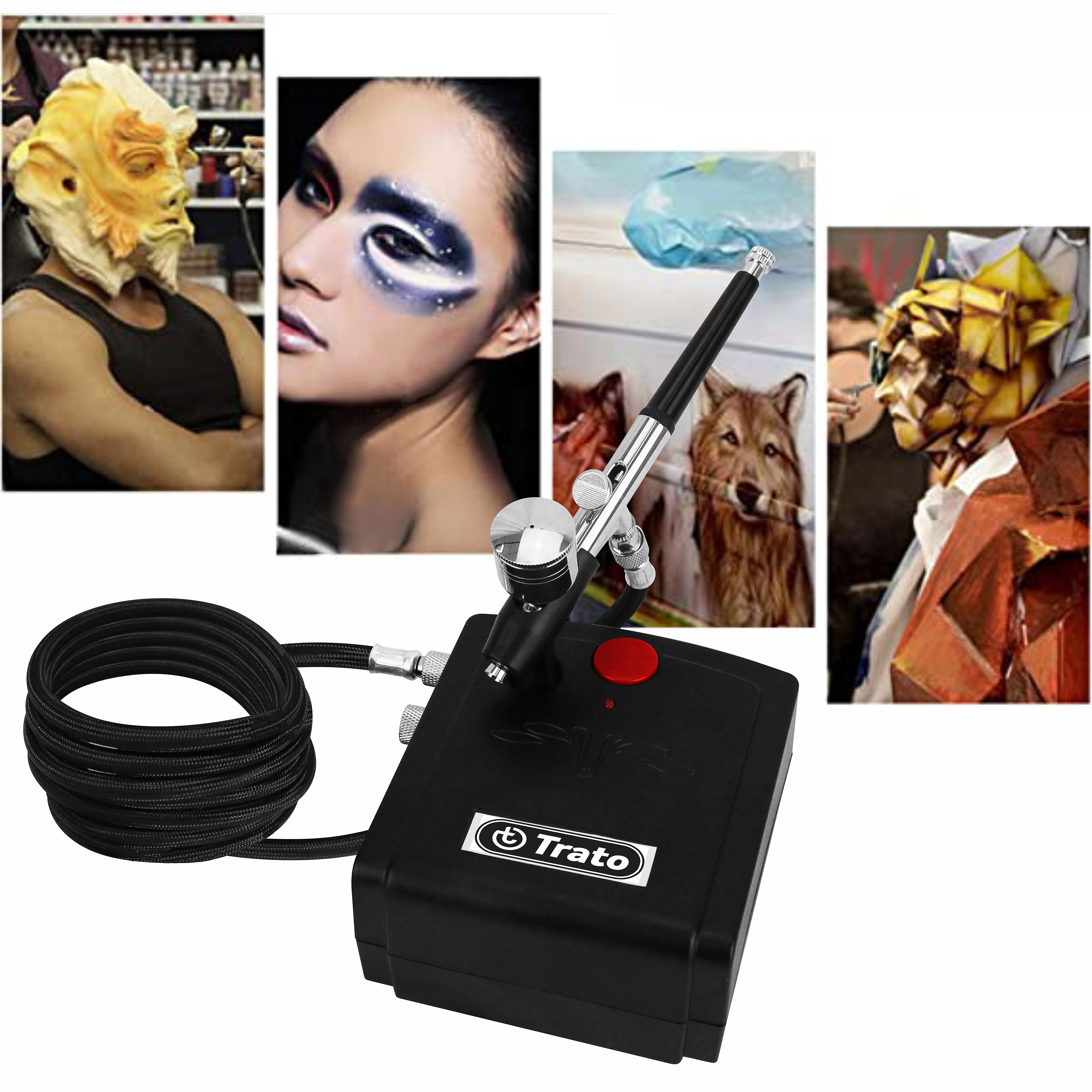 Kit Aerógrafo com Compressor TKA12 – Trato